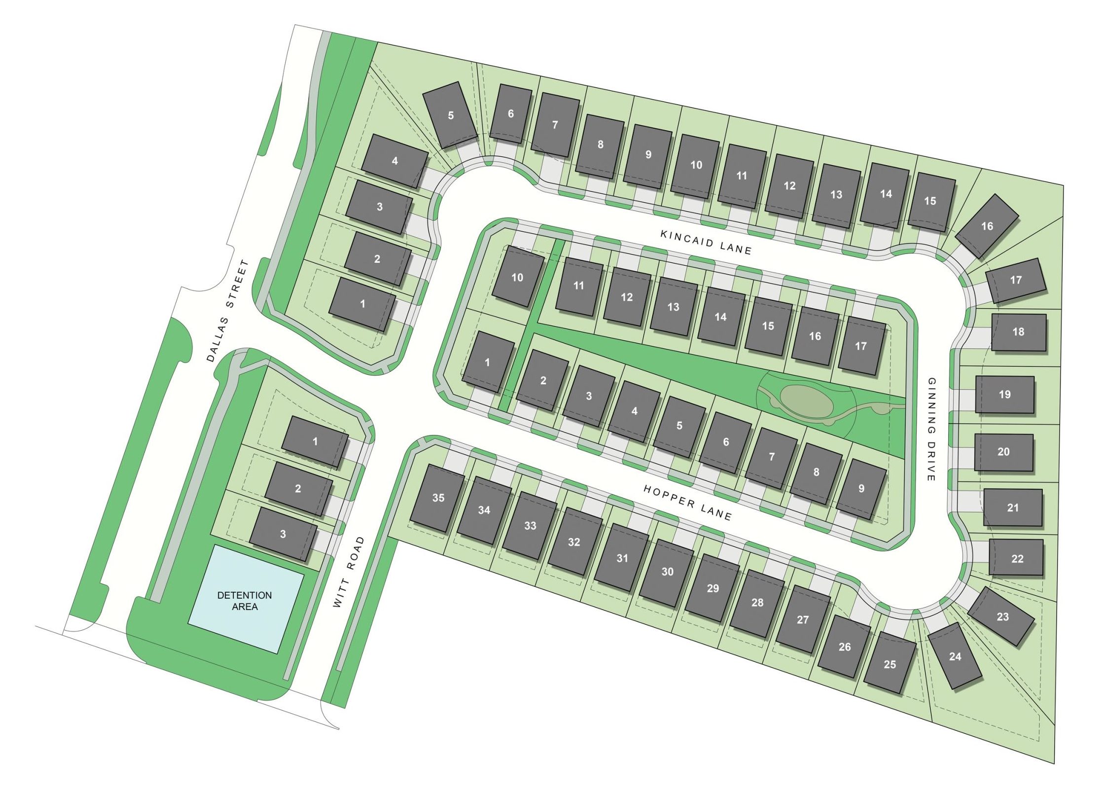 Availability Map - The Residences At Harrison Park